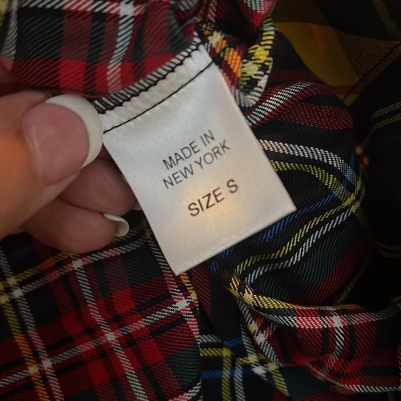 Petersyn | Tops | Petersyn Aldrich Tartan Plaid Western Pearl Snap Puff ...